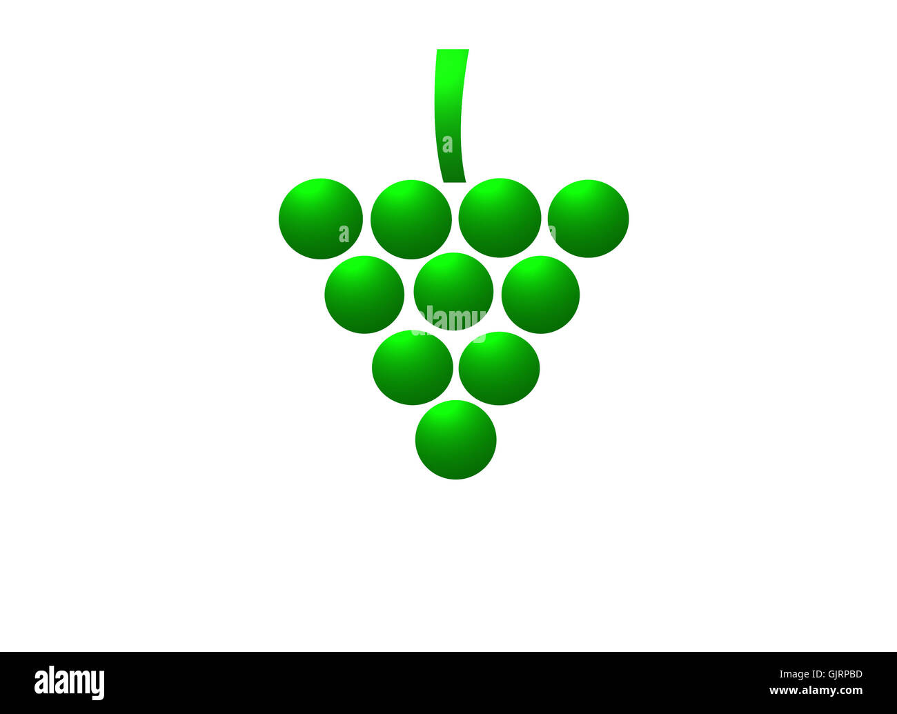 Grape bunches Cut Out Stock Images & Pictures - Alamy