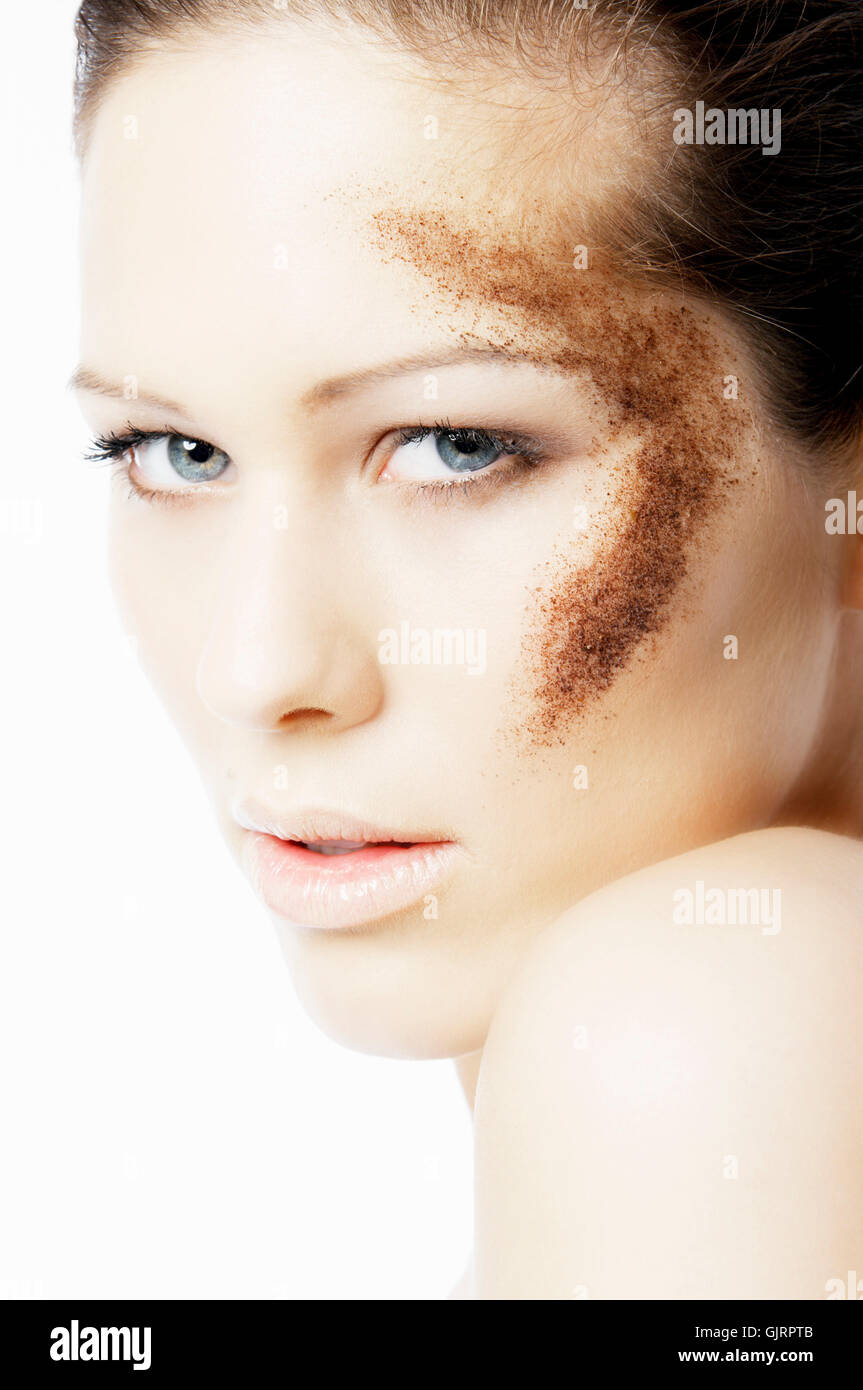 woman wellness make-up Stock Photo - Alamy