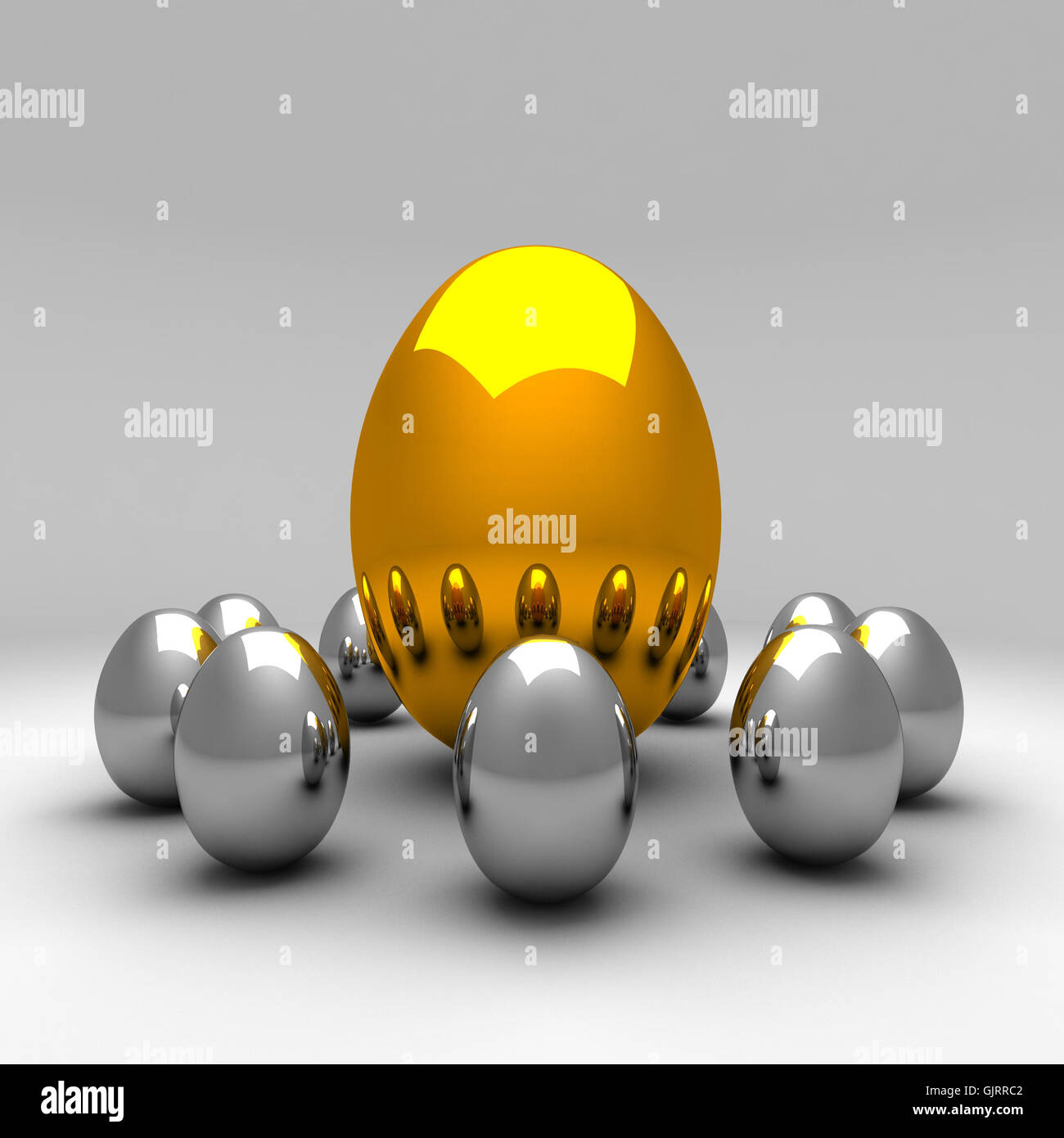 Silver golden easter eggs hi-res stock photography and images - Alamy