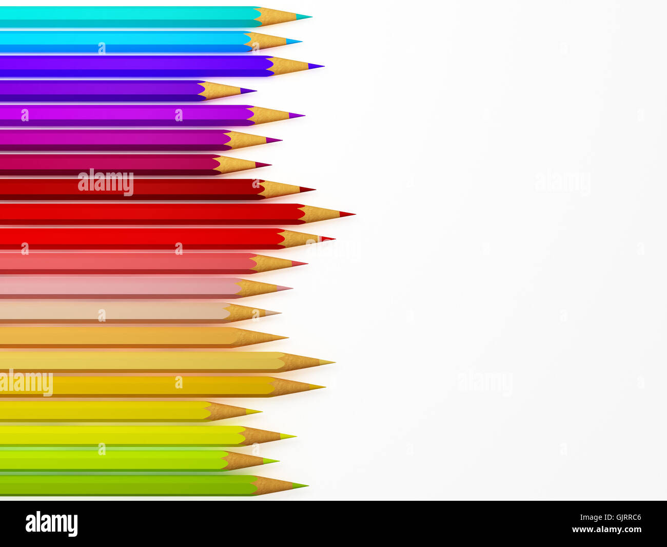 rainbow different color Stock Photo - Alamy