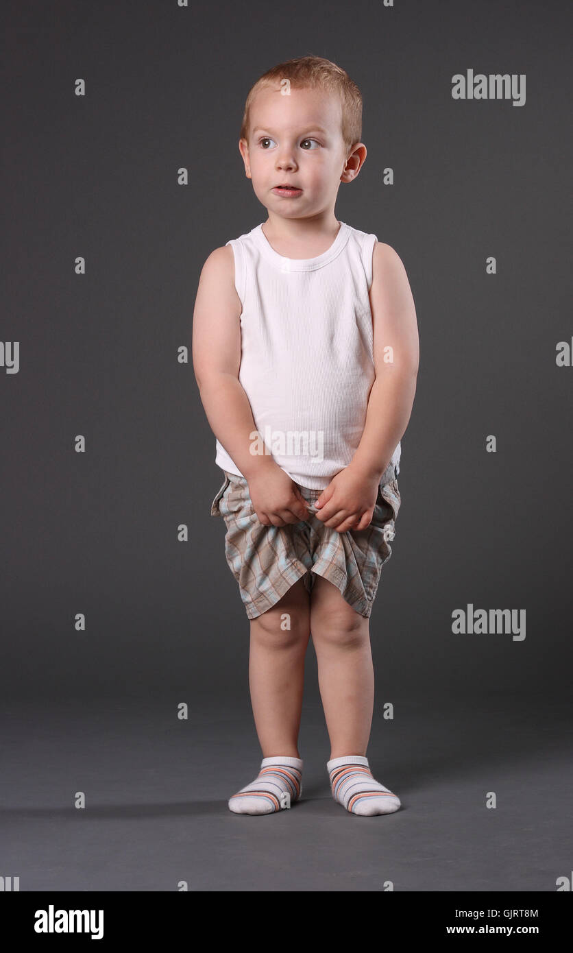 son look glancing Stock Photo - Alamy