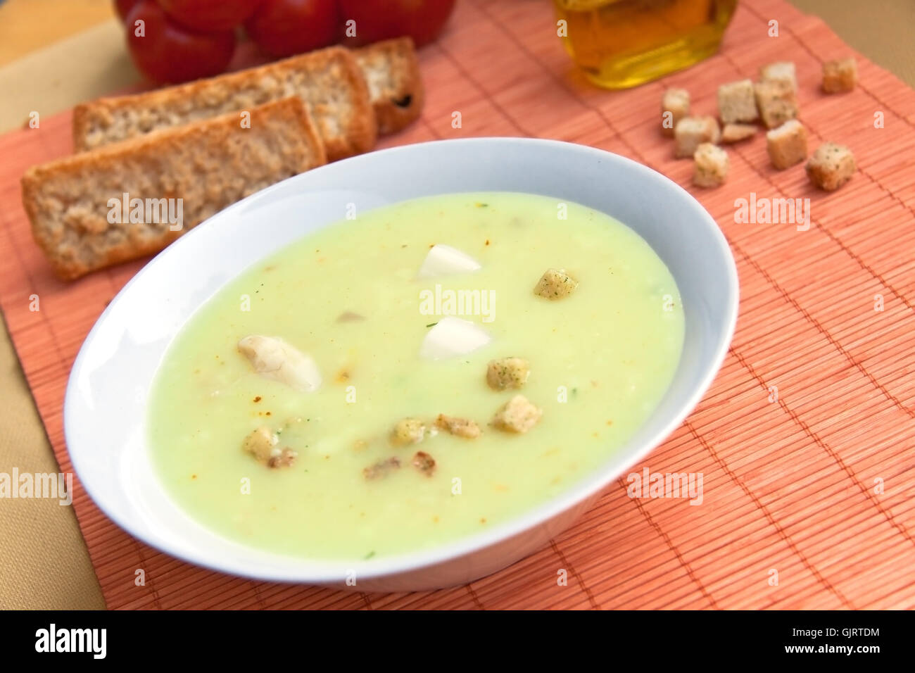 asparagus deposit cream Stock Photo - Alamy