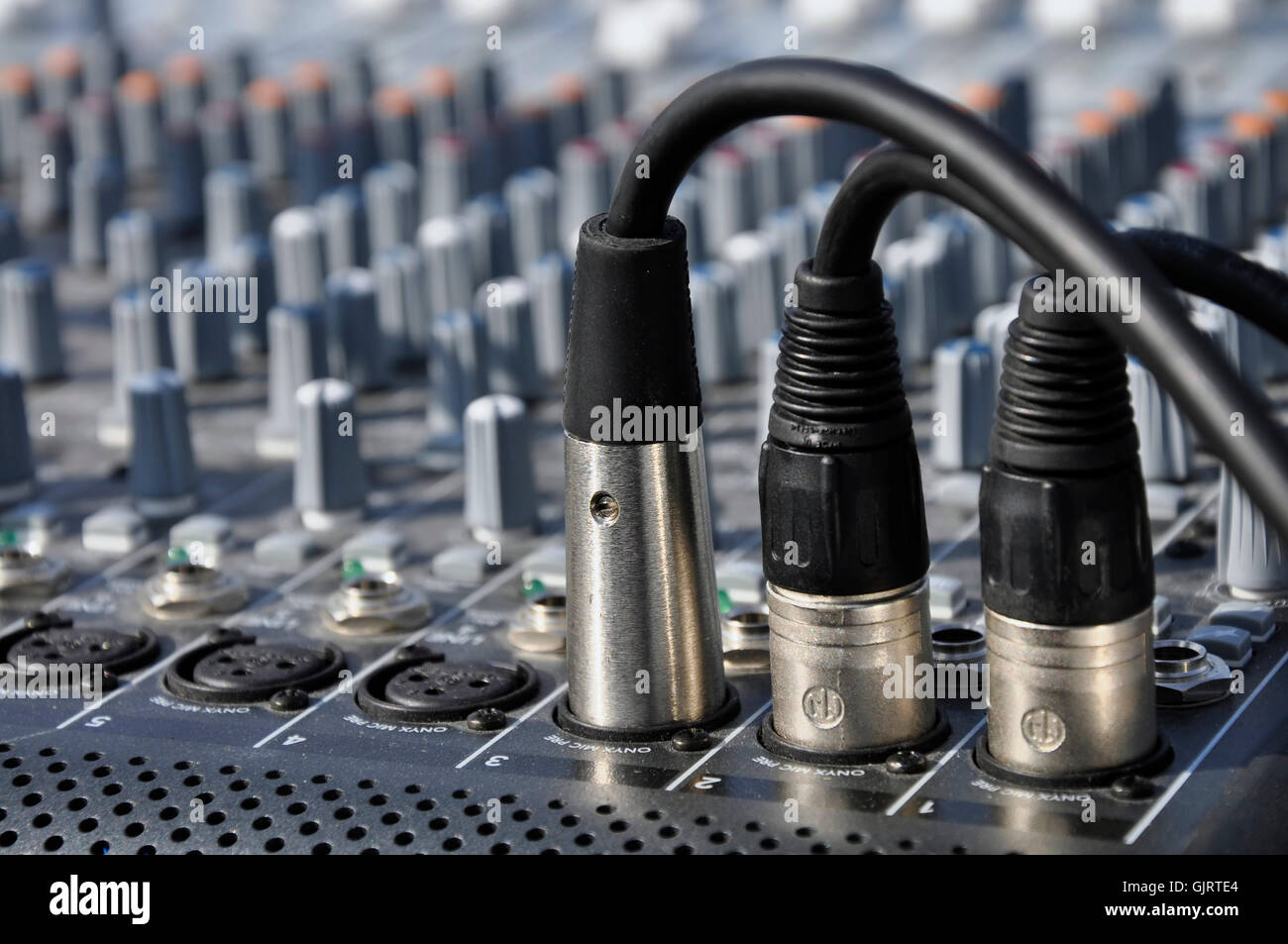 music studio mixer Stock Photo - Alamy