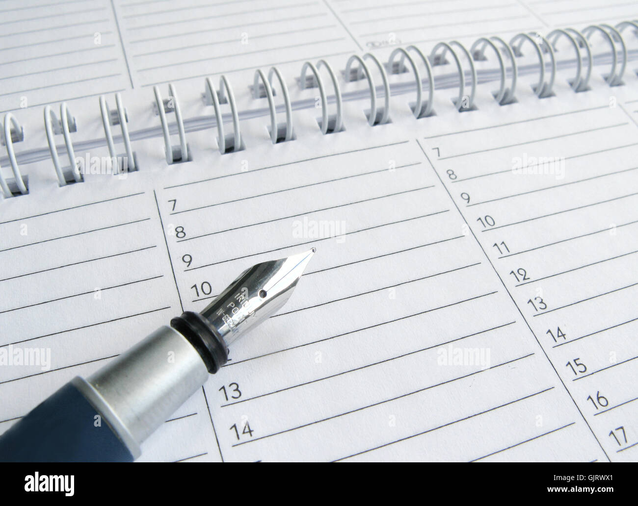 Time organization hi-res stock photography and images - Alamy