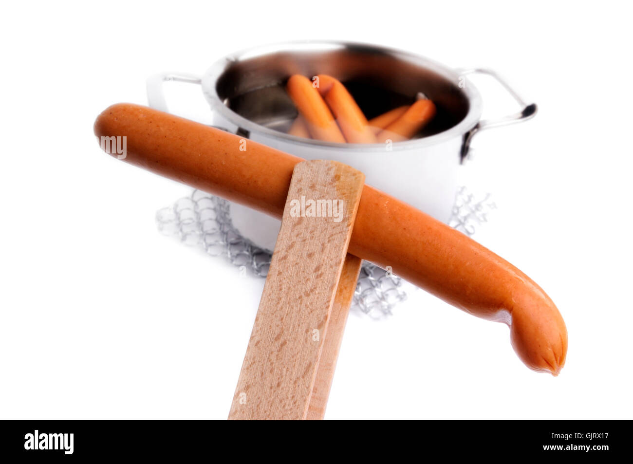 viennese frankfurter snack Stock Photo - Alamy
