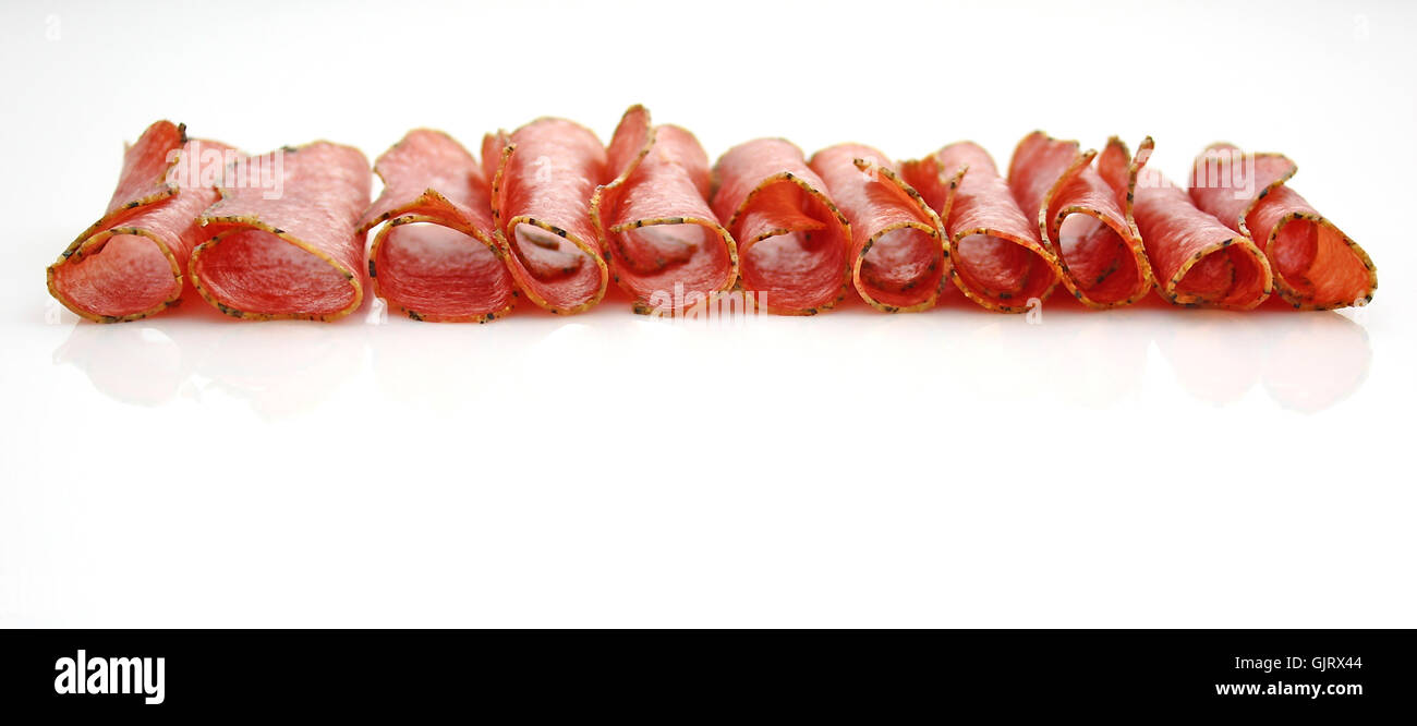 Salami cold cuts hi-res stock photography and images - Alamy