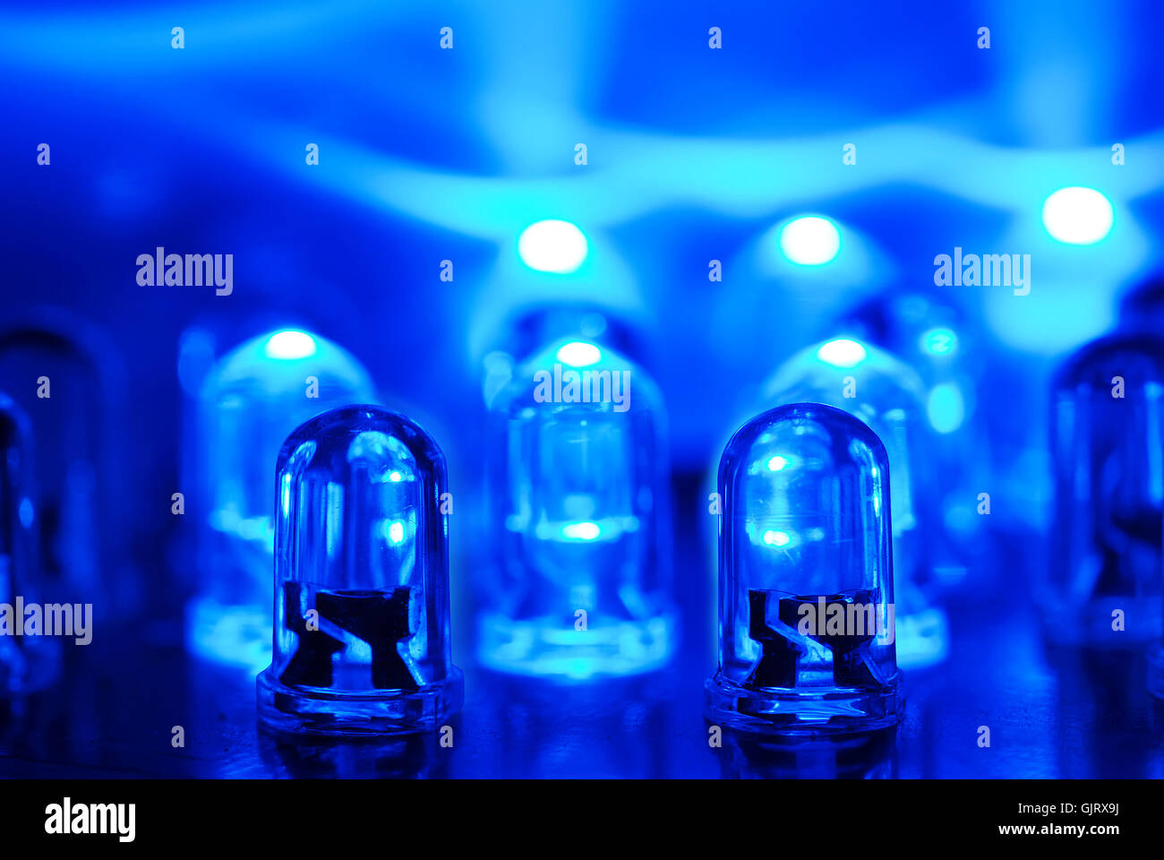 blue electronic semiconductor rgb Stock Photo - Alamy