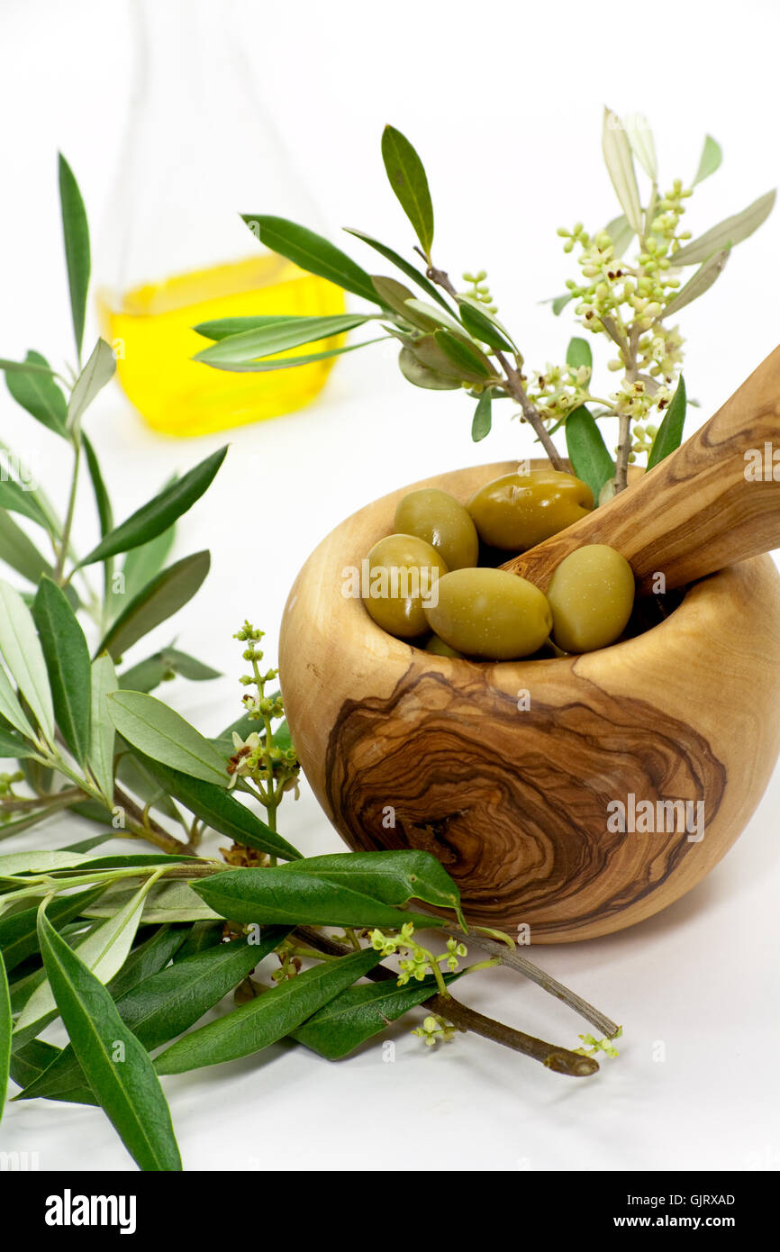 olive body care Stock Photo - Alamy
