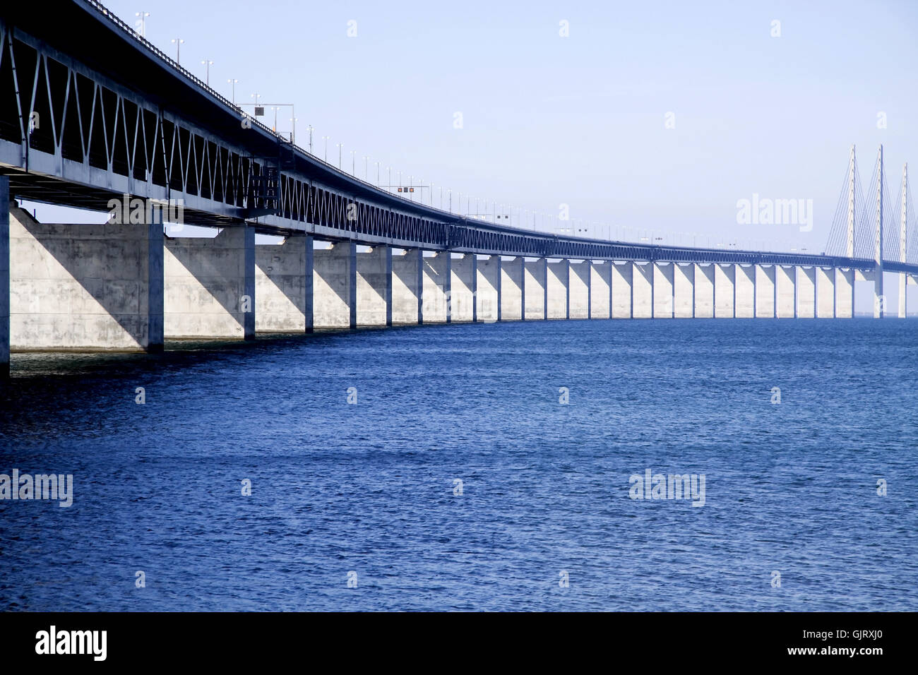 Oresund bridge construction hi-res stock photography and images - Alamy