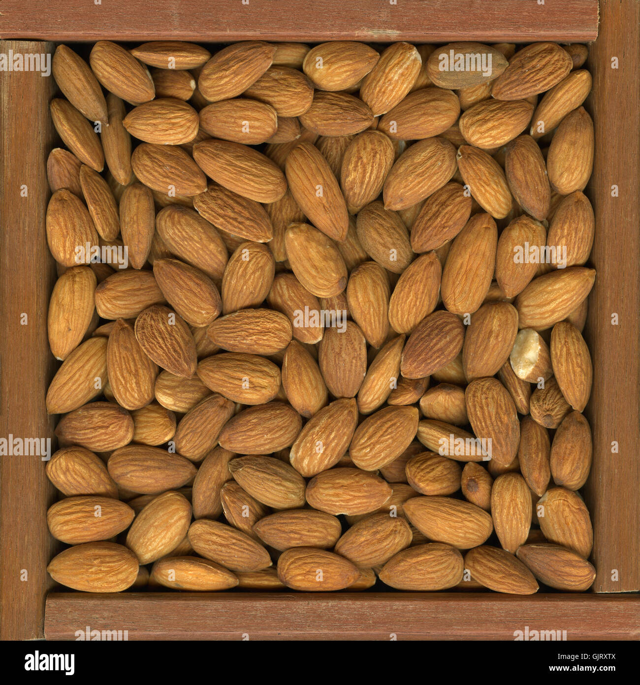 nut almond frame Stock Photo - Alamy