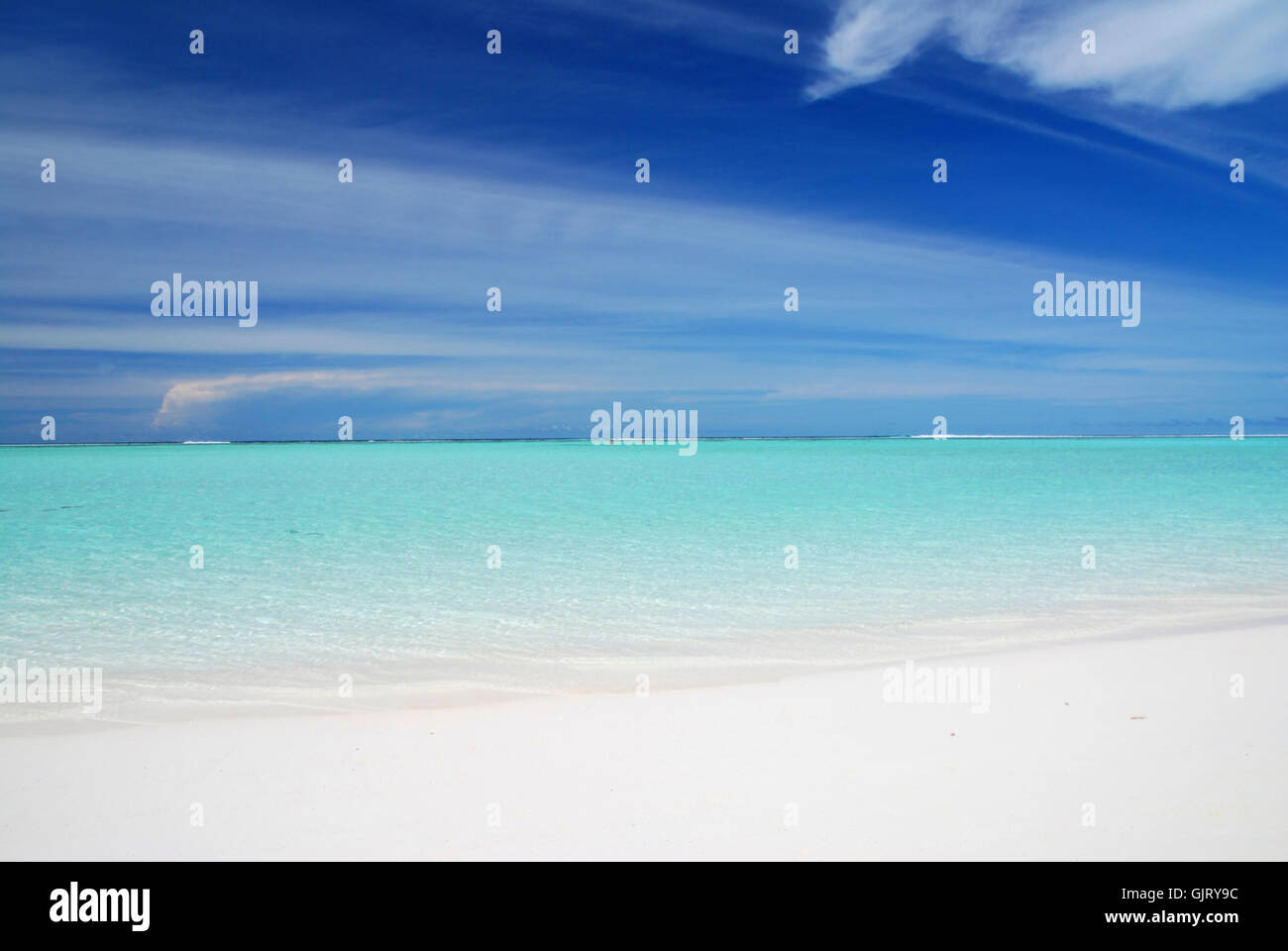 blue beach seaside Stock Photo - Alamy
