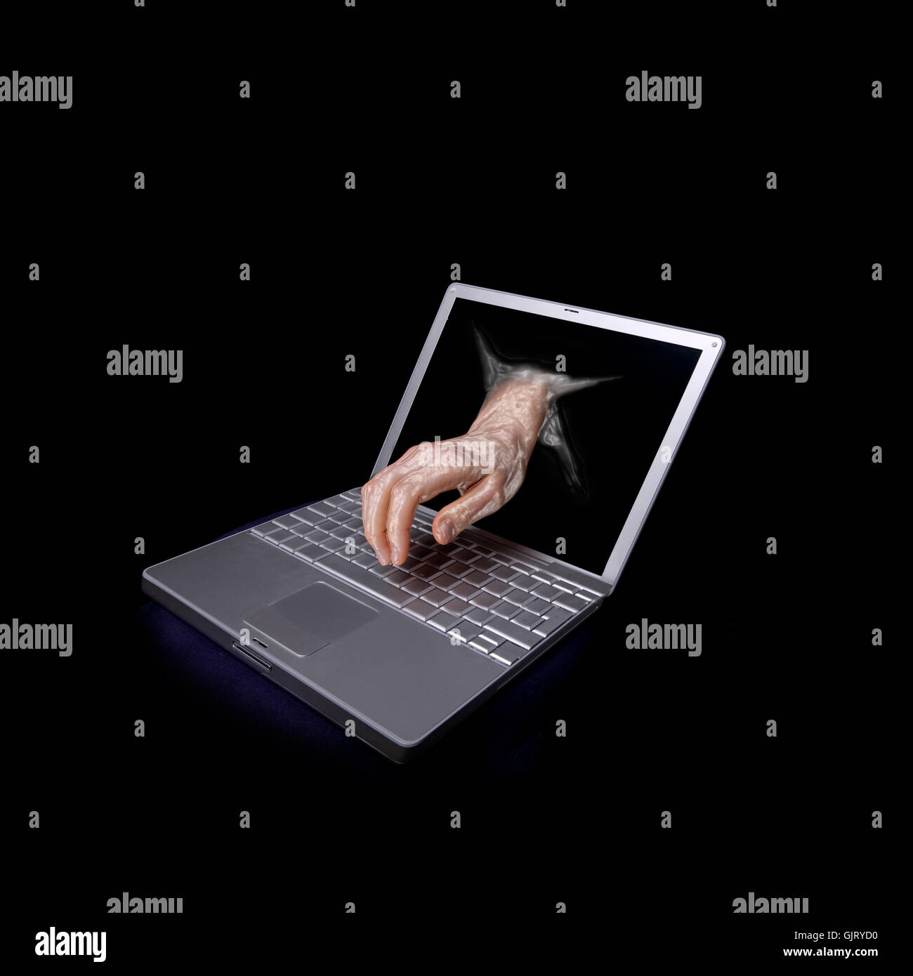 private laptop notebook Stock Photo - Alamy