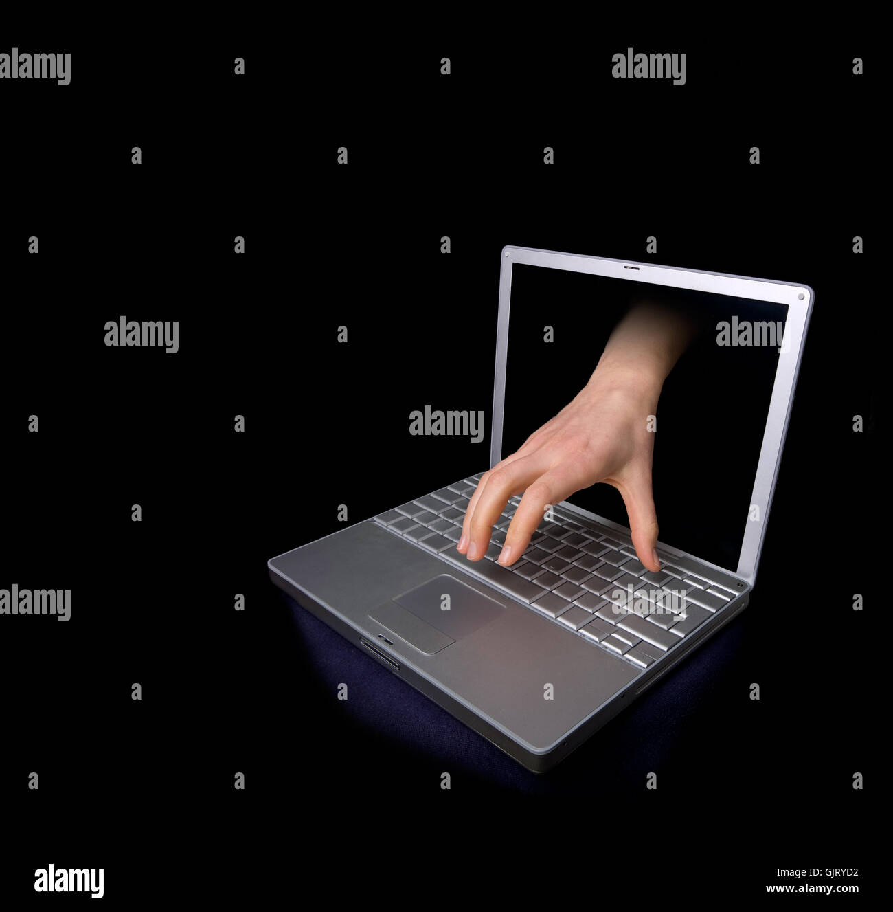 private laptop notebook Stock Photo - Alamy