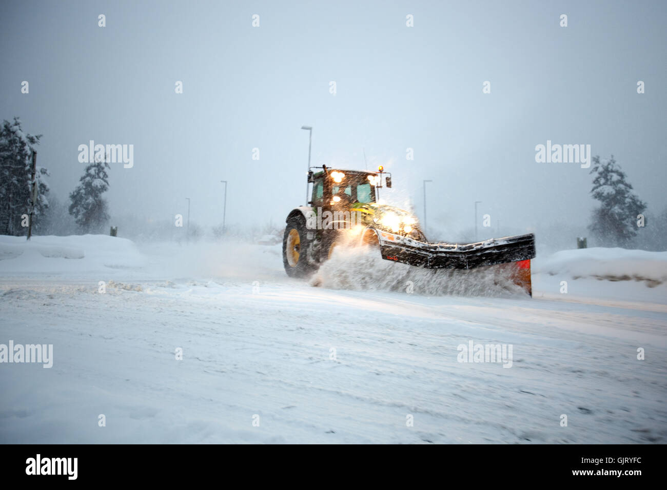 winter traffic transportation Stock Photo - Alamy
