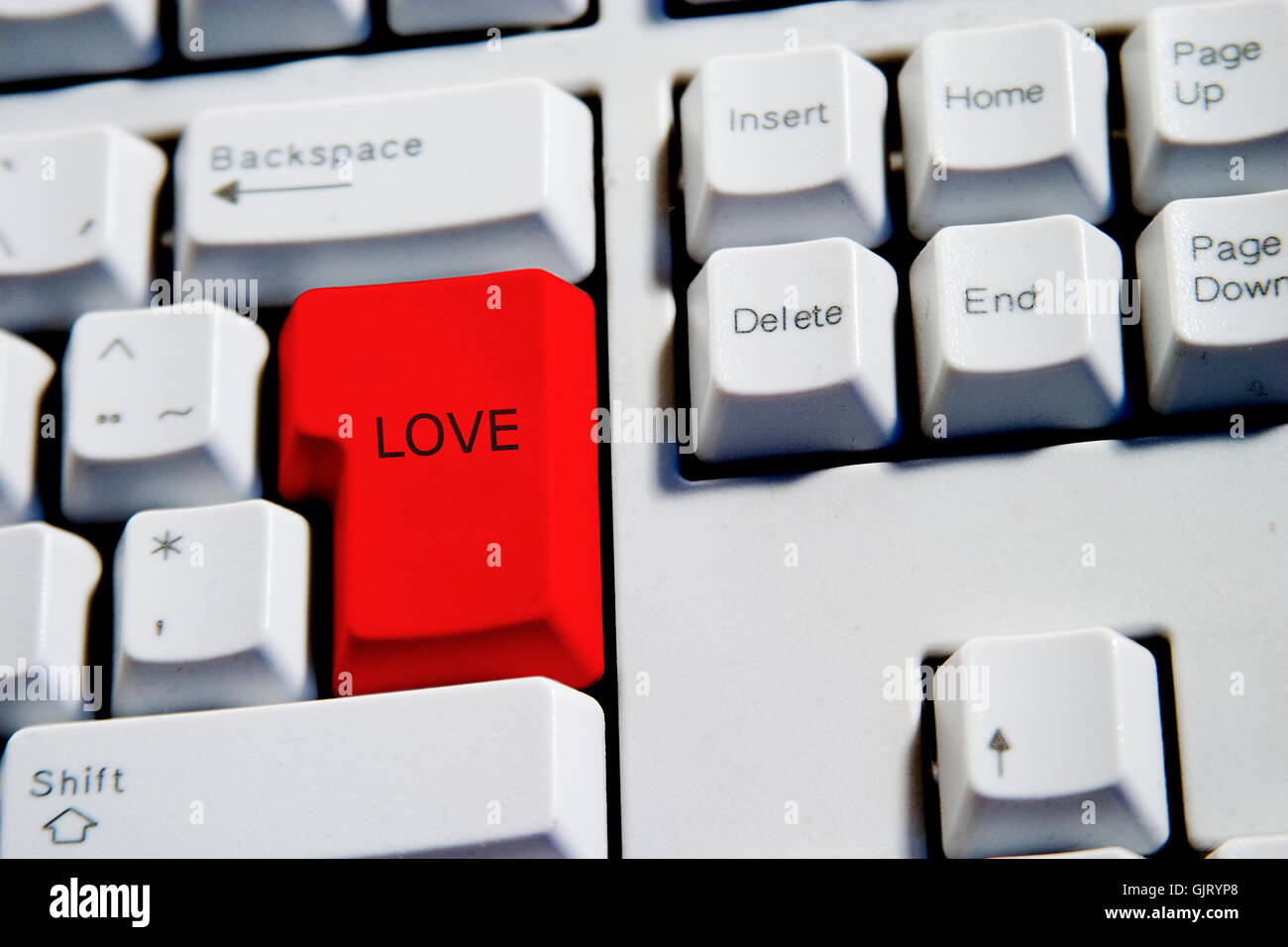 close type keyboard Stock Photo - Alamy