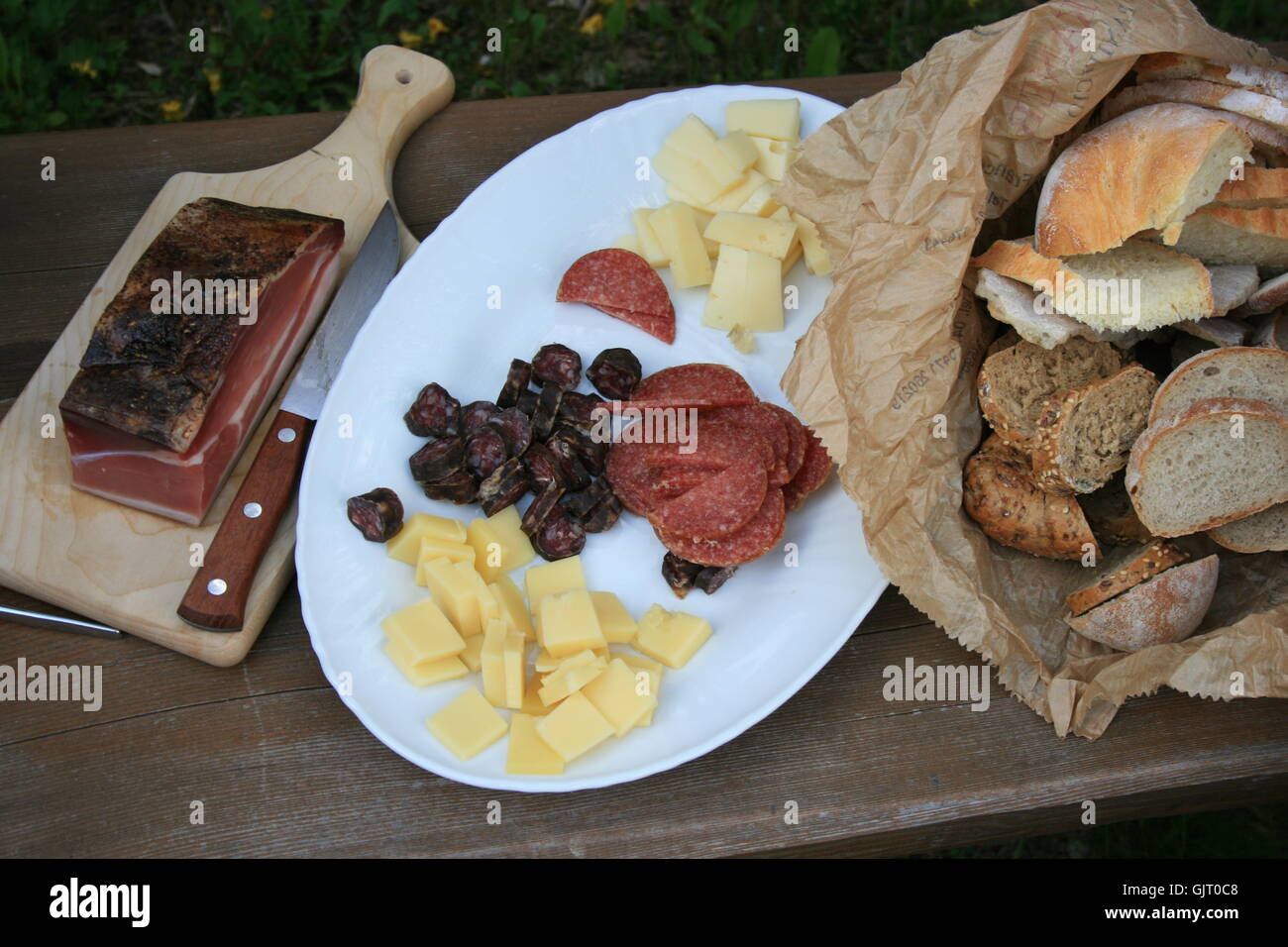 Brettljause hi-res stock photography and images - Alamy