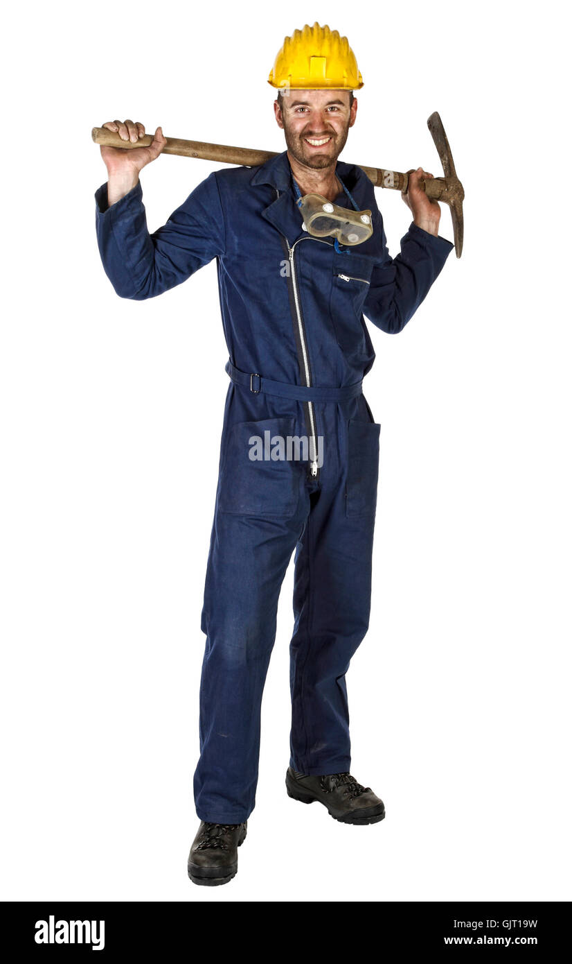 Handyman uniform Cut Out Stock Images & Pictures - Alamy