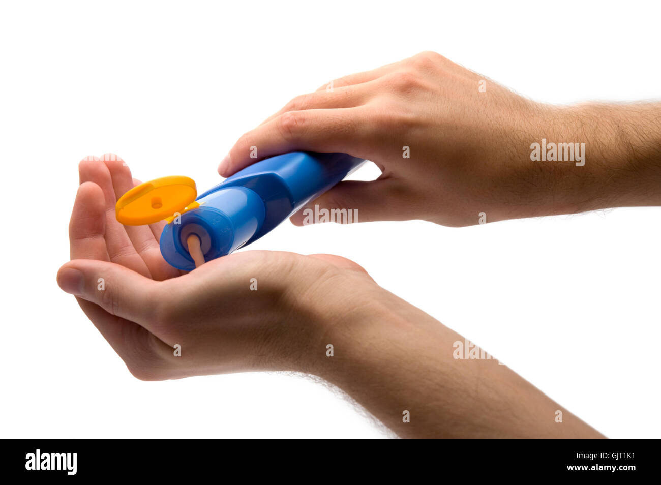 Sunscreen skin Cut Out Stock Images & Pictures - Alamy