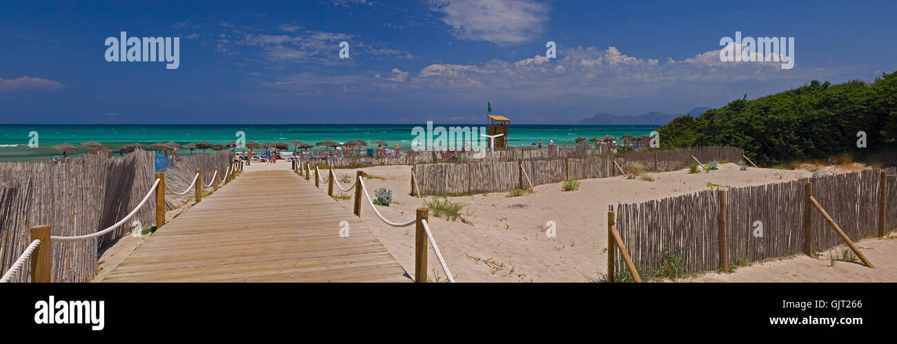beach of can picafort (mallorca Stock Photo - Alamy