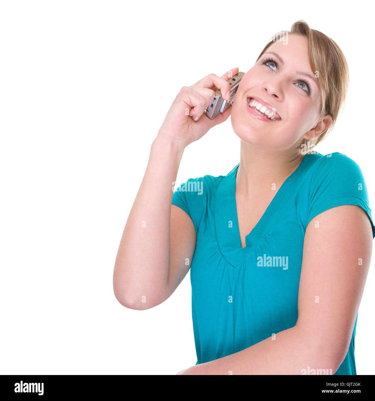 woman telephone phone Stock Photo - Alamy