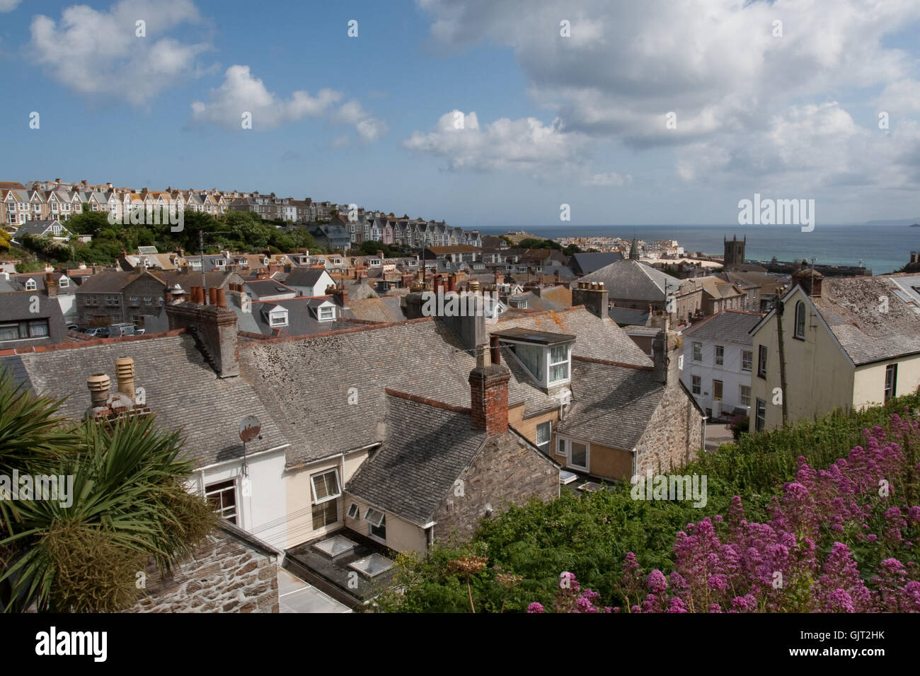 horizon townscape england Stock Photo - Alamy