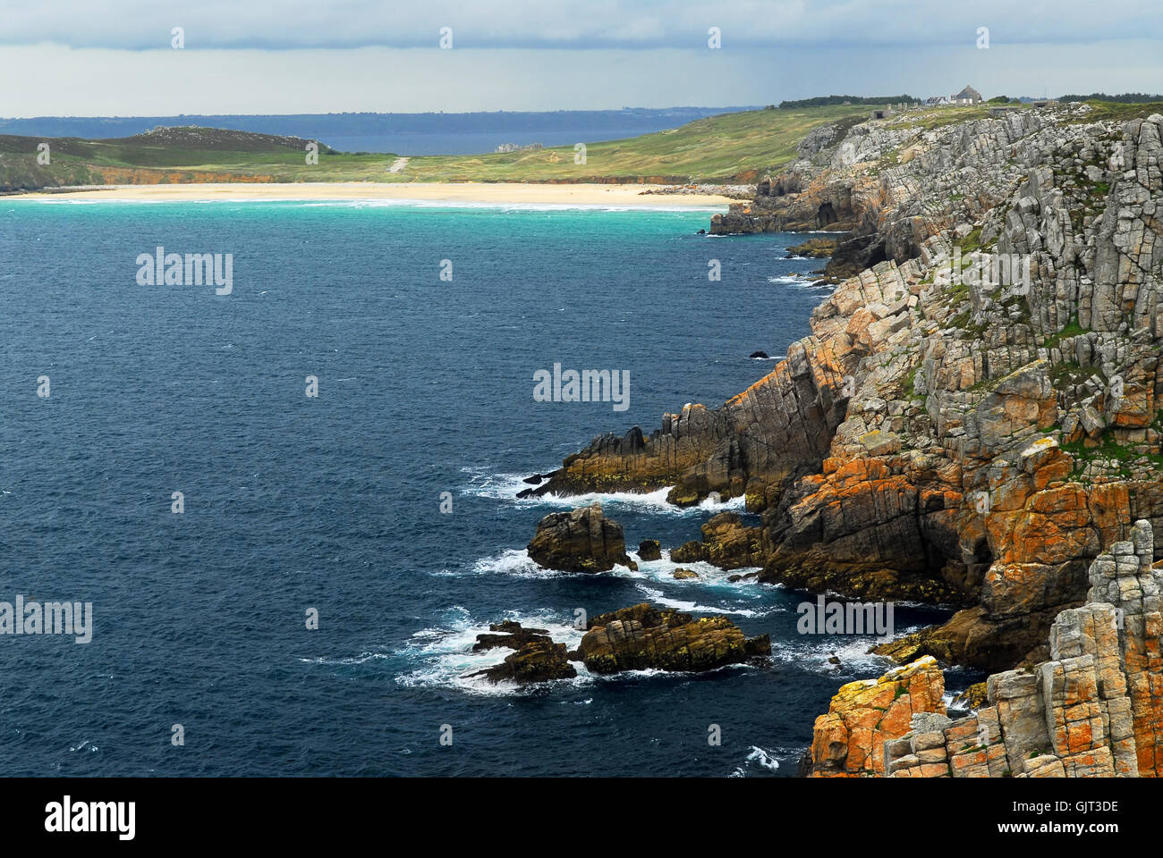 france coast rocks Stock Photo - Alamy