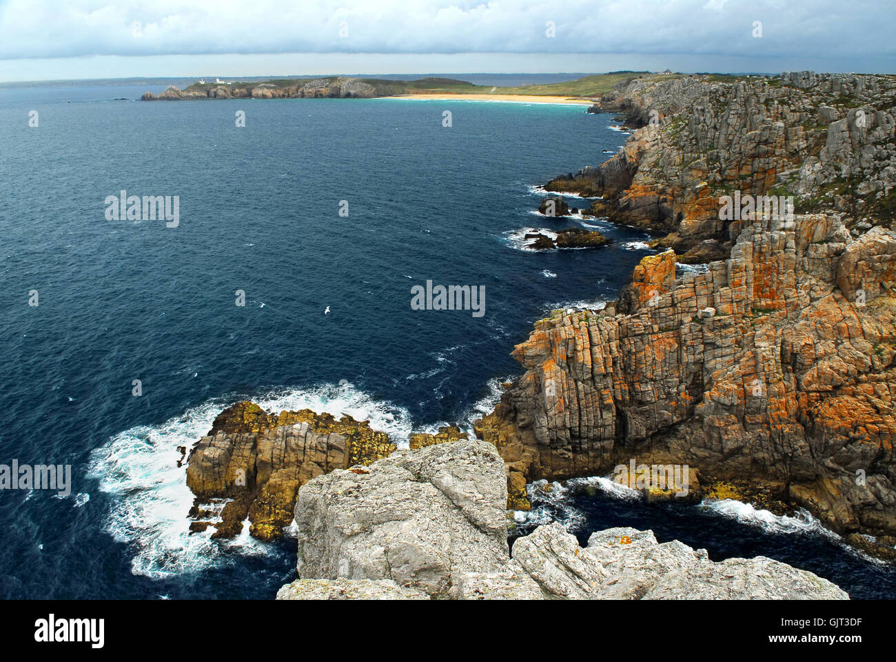 france coast rocks Stock Photo - Alamy