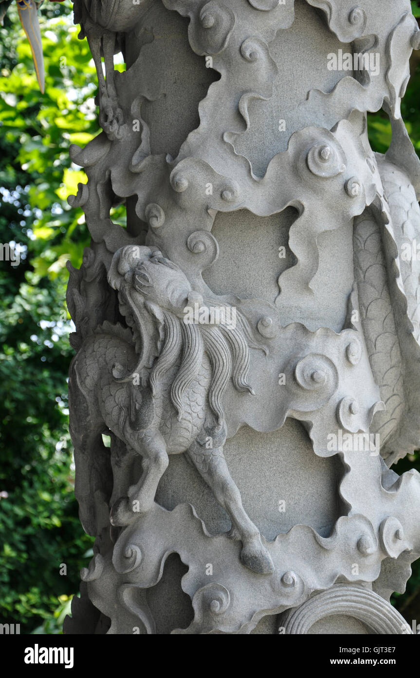 Mazu Miao Temple in Yokohama, Japan Stock Photo - Alamy