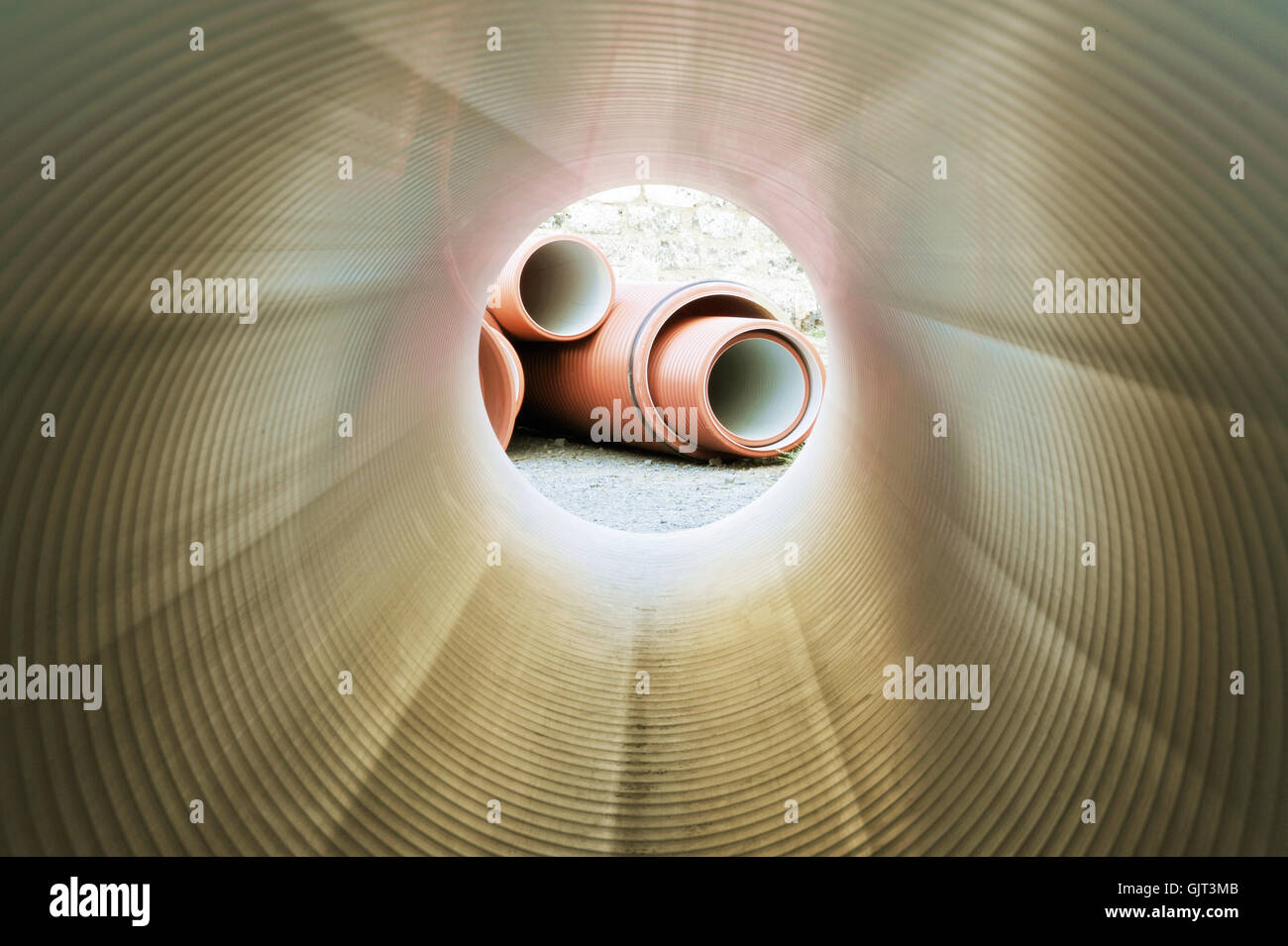 industry tube stack Stock Photo - Alamy