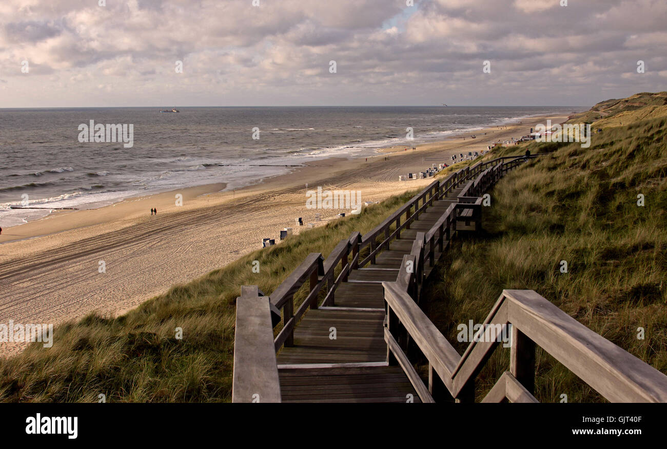 beach ridge sylt Stock Photo - Alamy