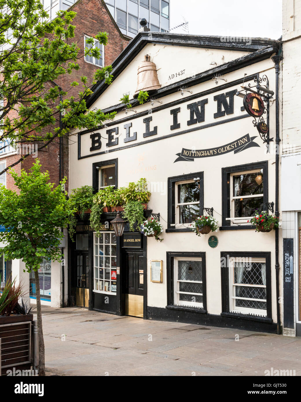 Nottingham oldest pub hi-res stock photography and images - Alamy