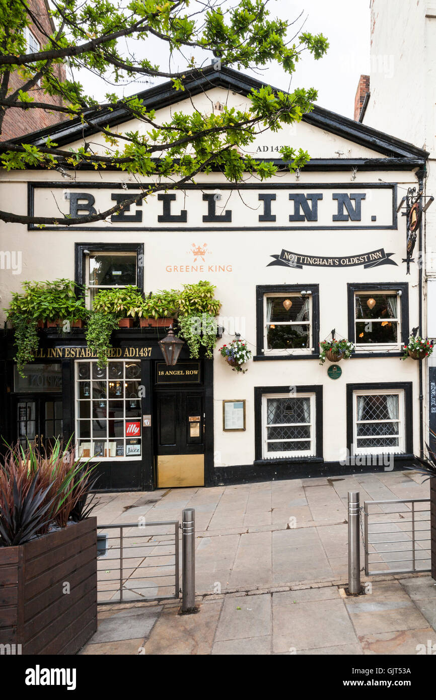 Nottingham oldest inn hi-res stock photography and images - Alamy