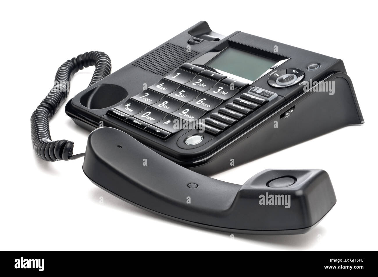 telephone phone talk Stock Photo - Alamy