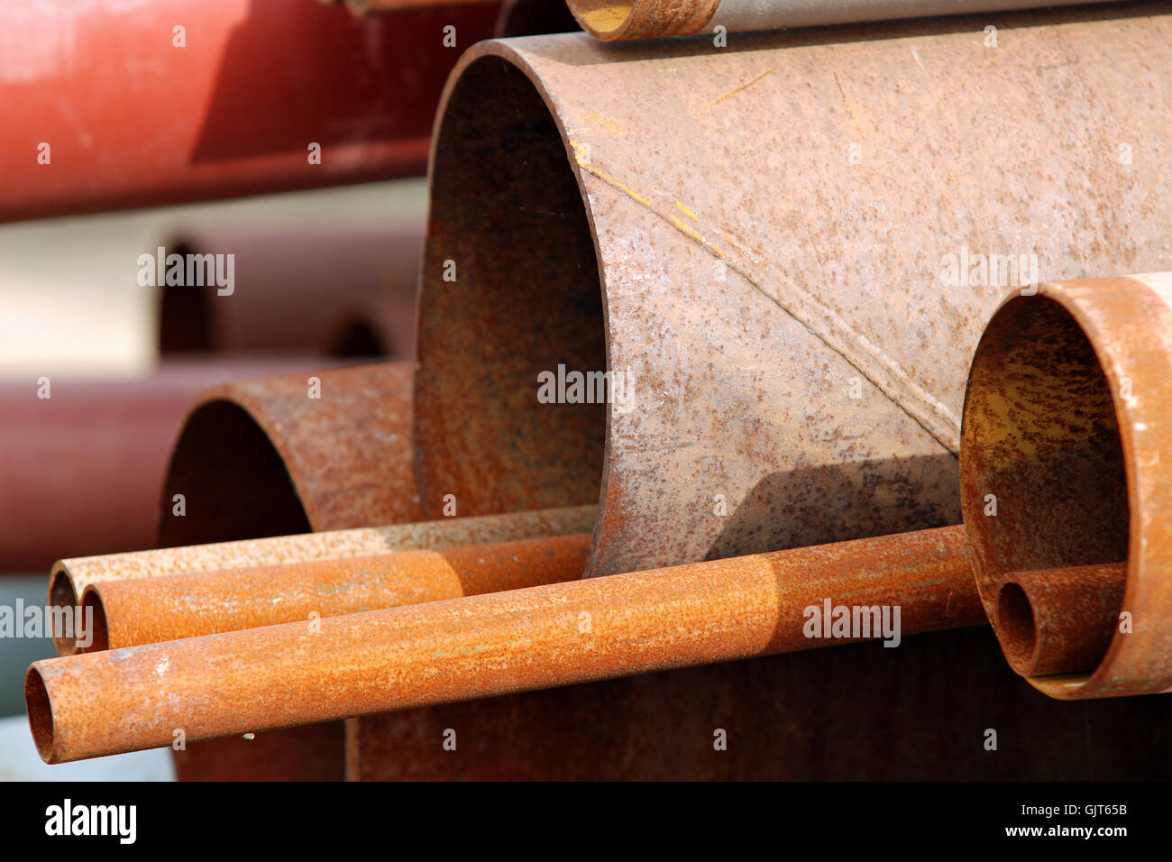 Tube scrap hi-res stock photography and images - Alamy