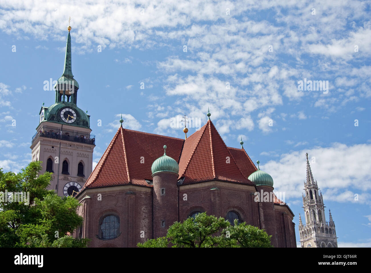 munich alter peter Stock Photo - Alamy