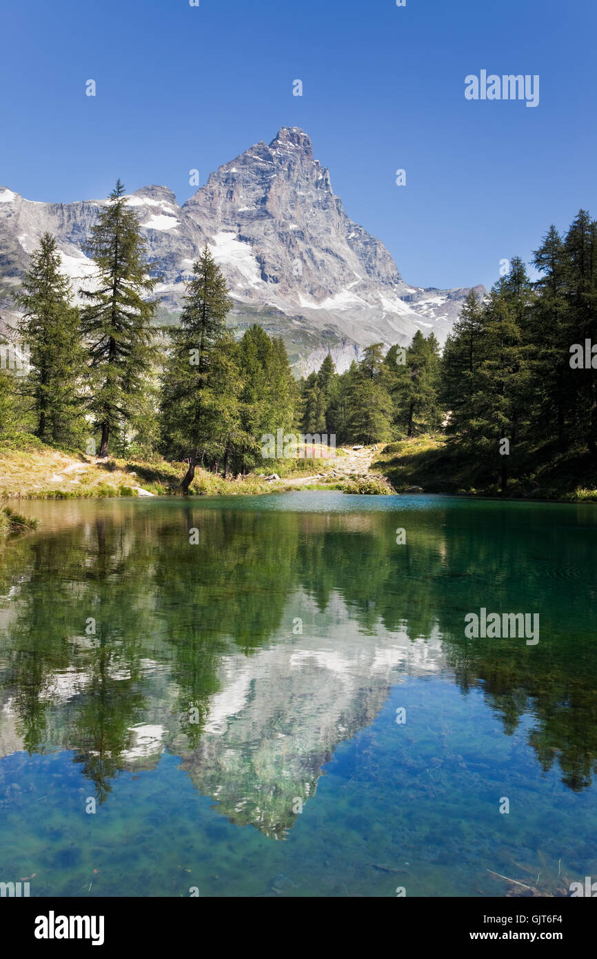fresh water lake inland water Stock Photo - Alamy
