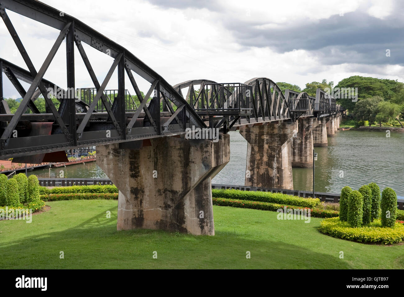 asia bridge thailand Stock Photo - Alamy