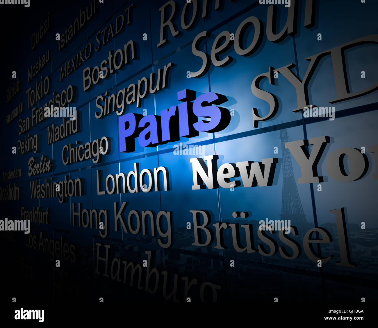 paris writing font Stock Photo - Alamy