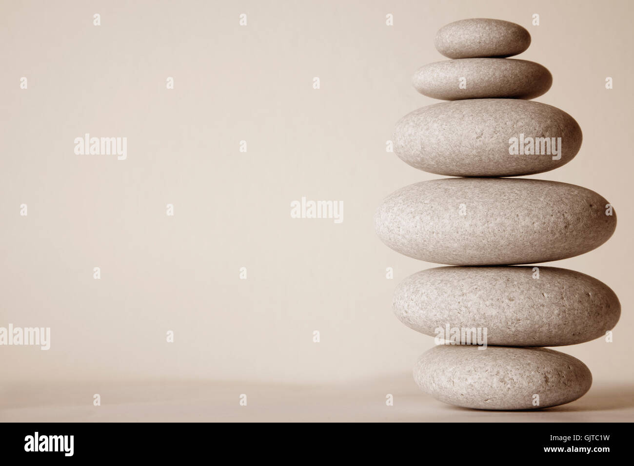 stone peace stack Stock Photo - Alamy