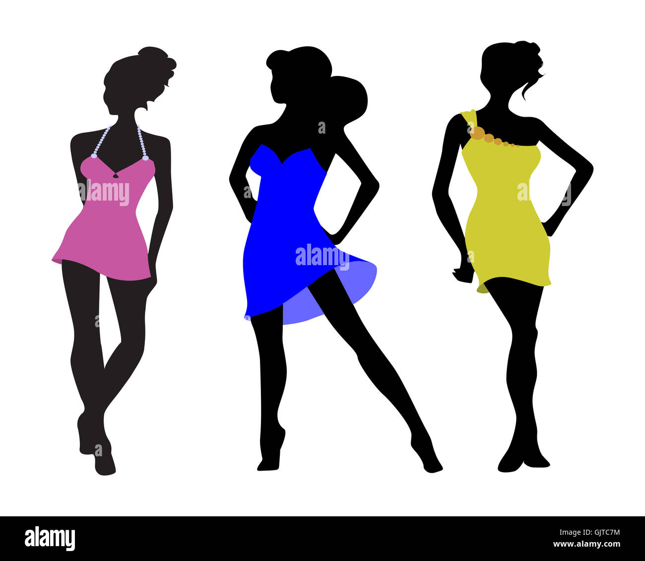 Female fashion model body Cut Out Stock Images & Pictures - Alamy