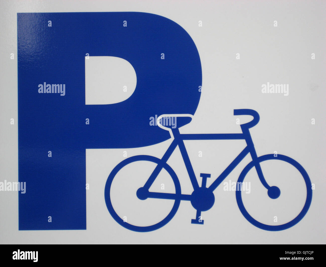Cycle Parking Sign High Resolution Stock Photography and Images - Alamy