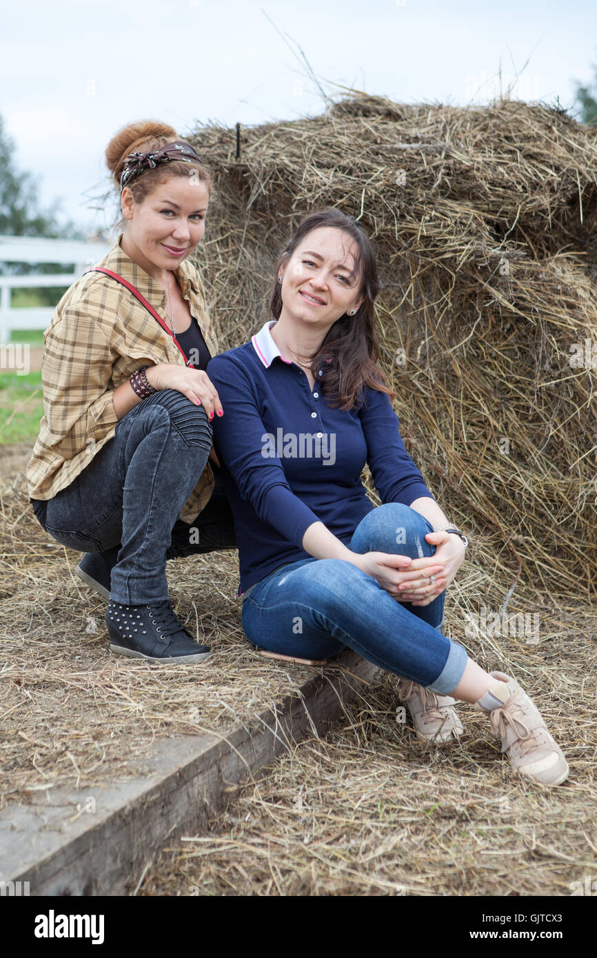 Hayloft couple hi-res stock photography and images - Alamy