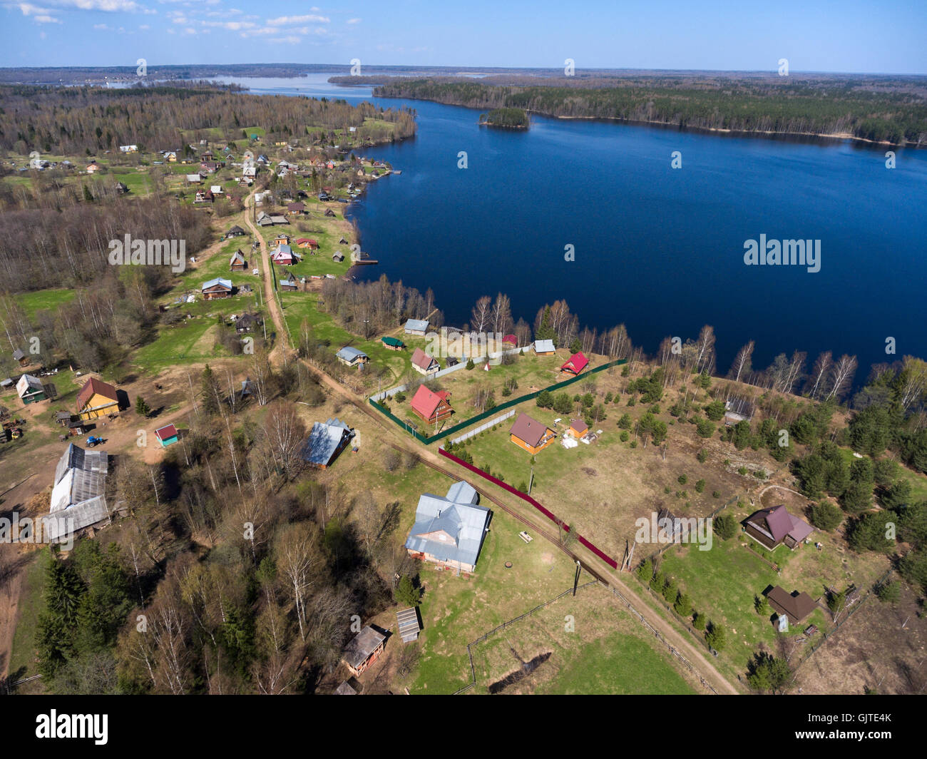 Russian lake hi-res stock photography and images - Alamy