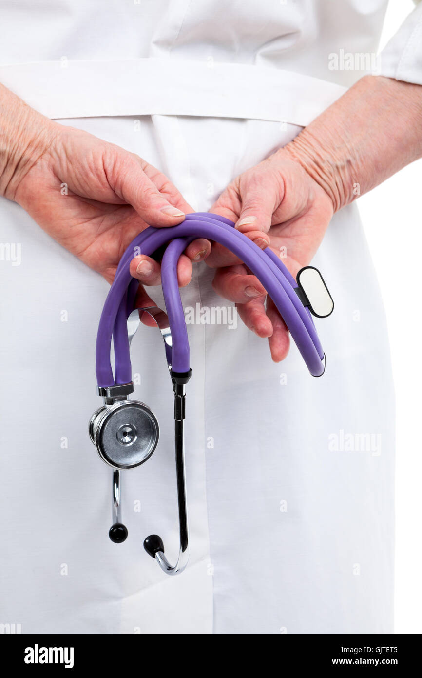 Stethoscope Doctor Holding