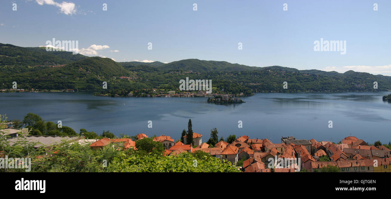 Lago maggiore panorama hi-res stock photography and images - Alamy