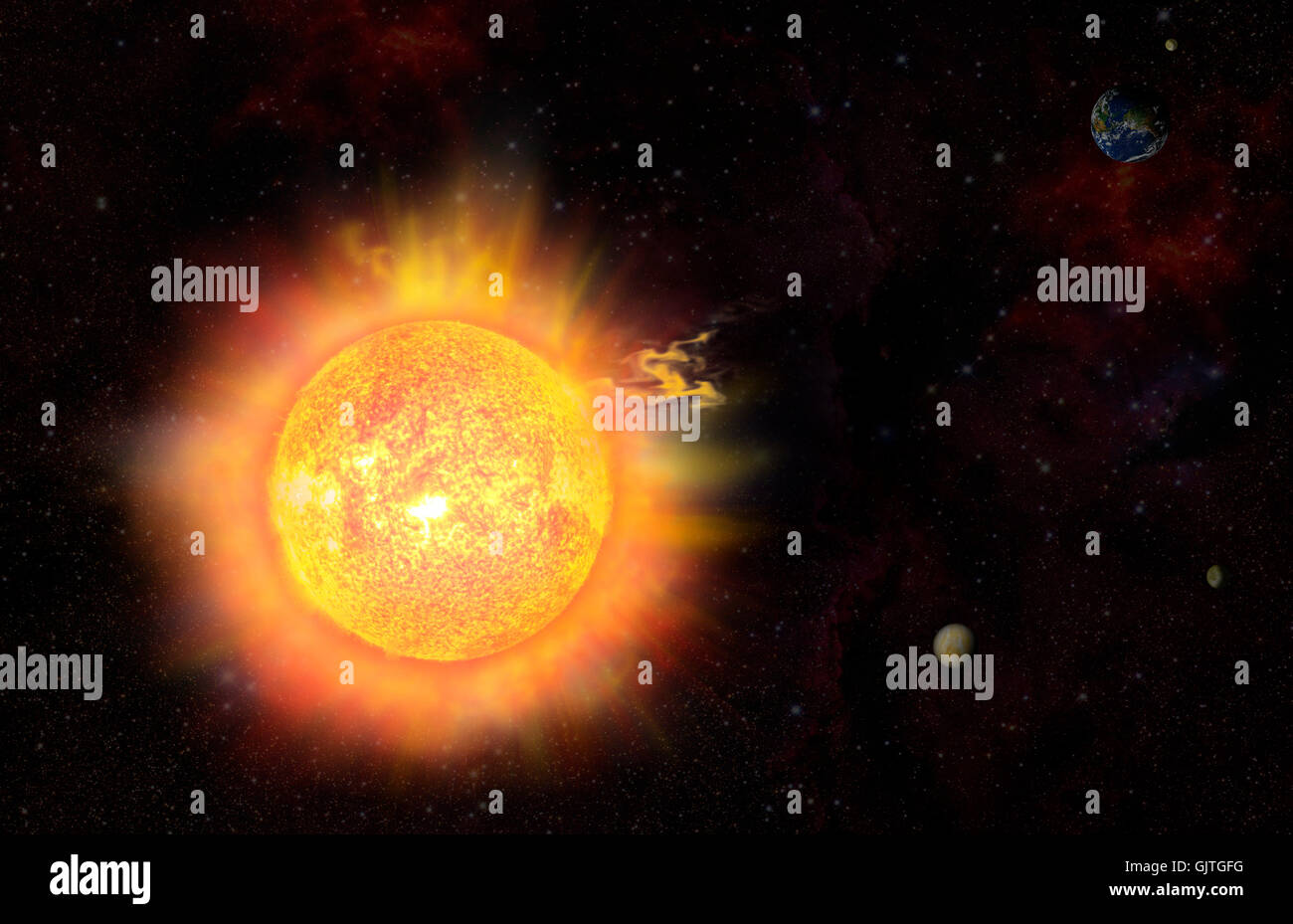 Solar eruption hi-res stock photography and images - Alamy