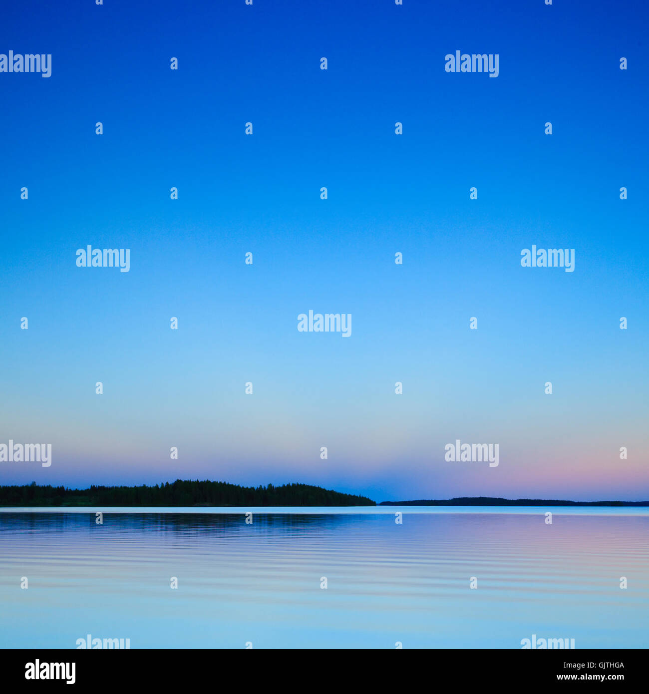 blue sunset cloud Stock Photo - Alamy