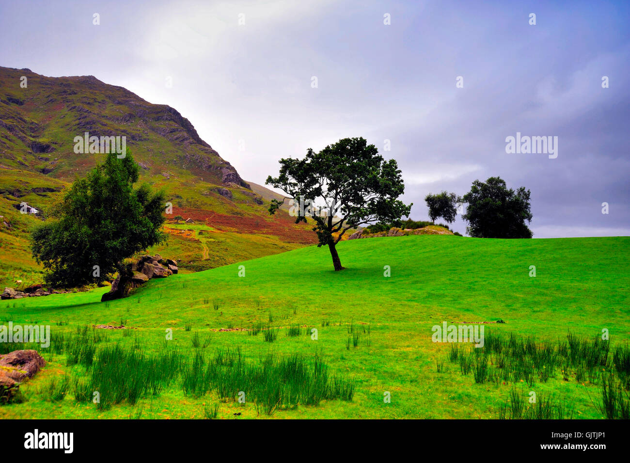ireland blue travel Stock Photo - Alamy
