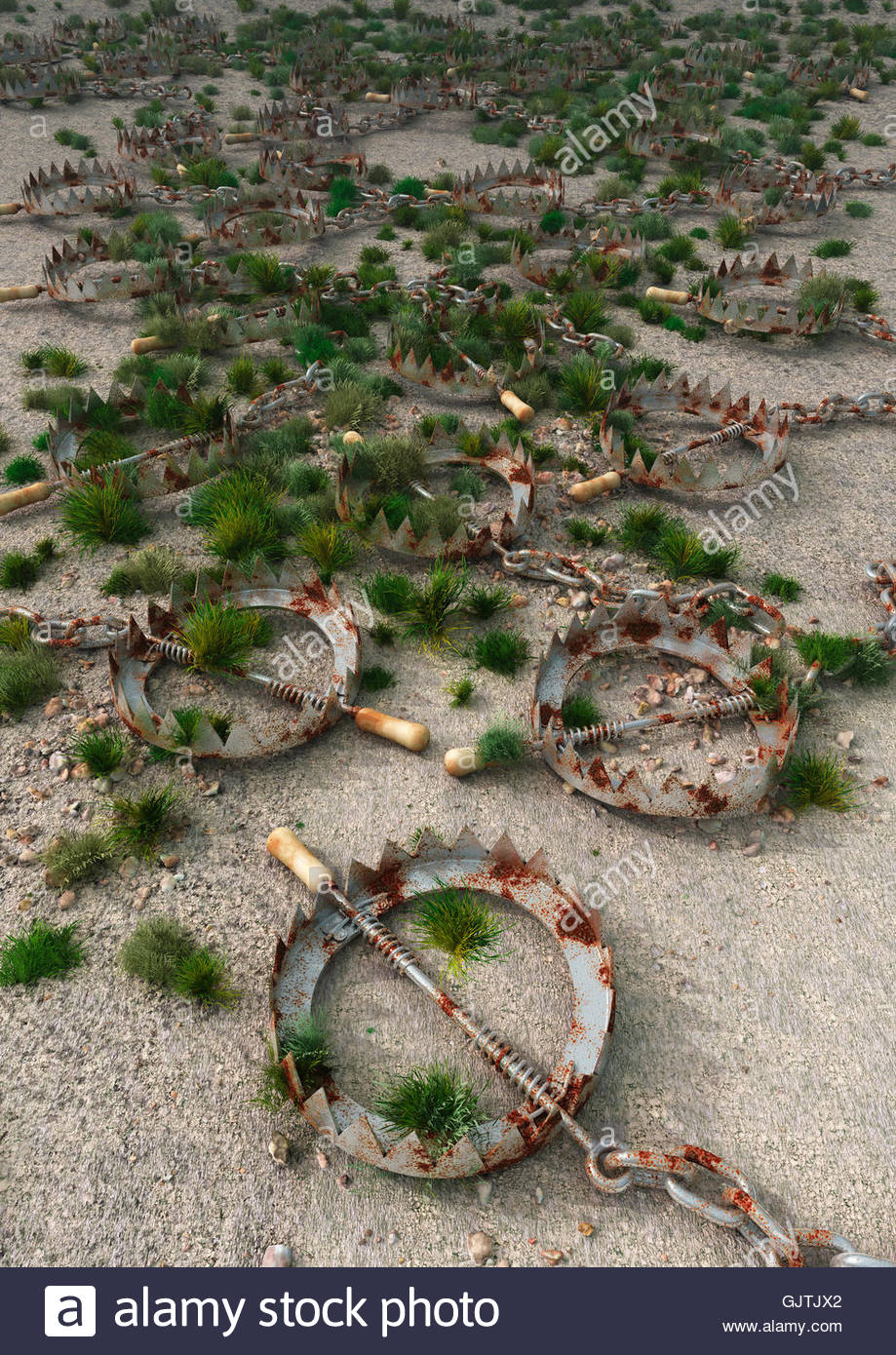 Bear Traps Stock Photos & Bear Traps Stock Images - Alamy