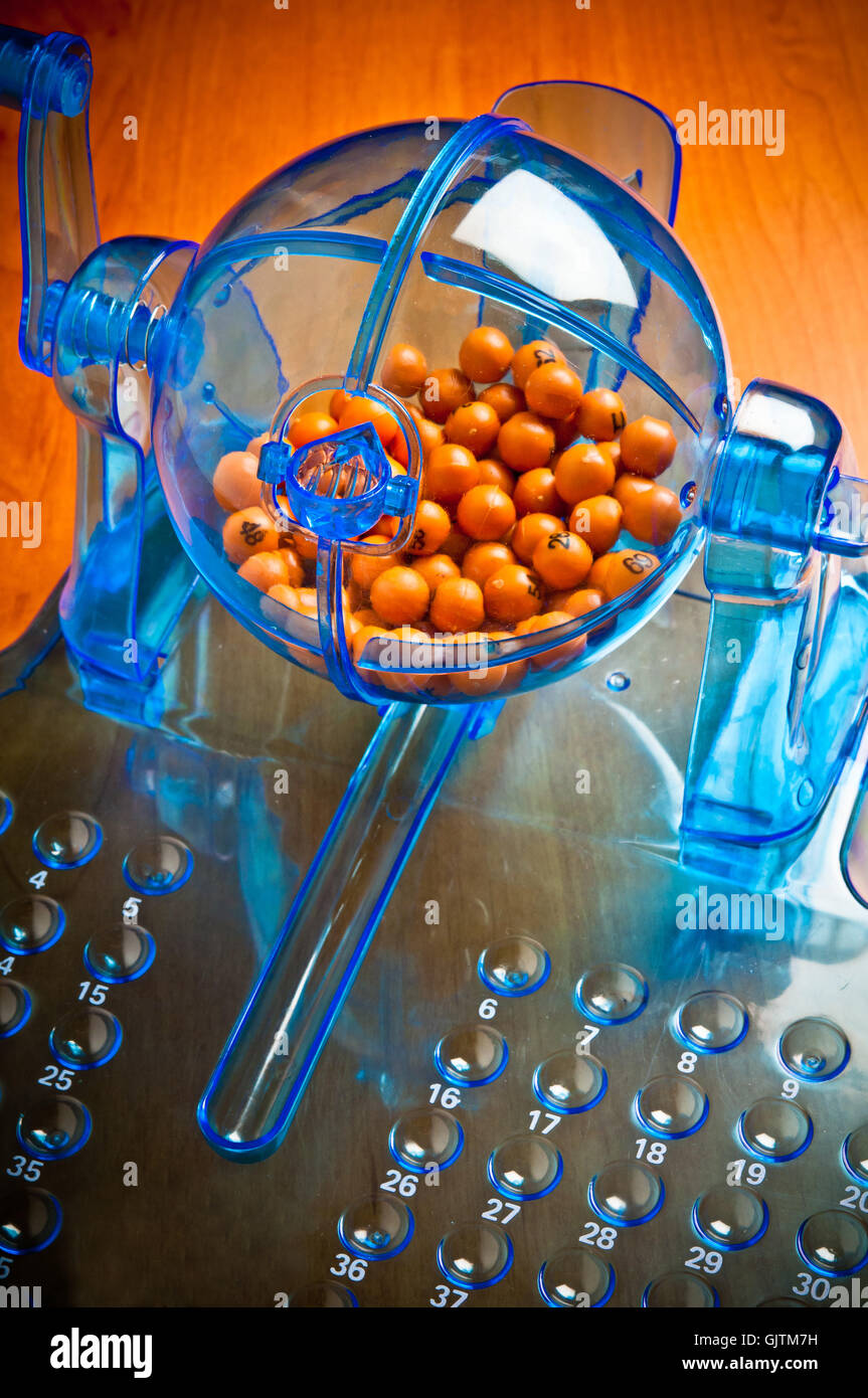 modern bingo game Stock Photo - Alamy